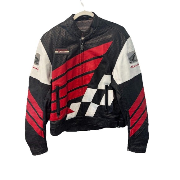 Honda | Jackets & Coats | Honda 9s Leather Racing Jacket Official ...